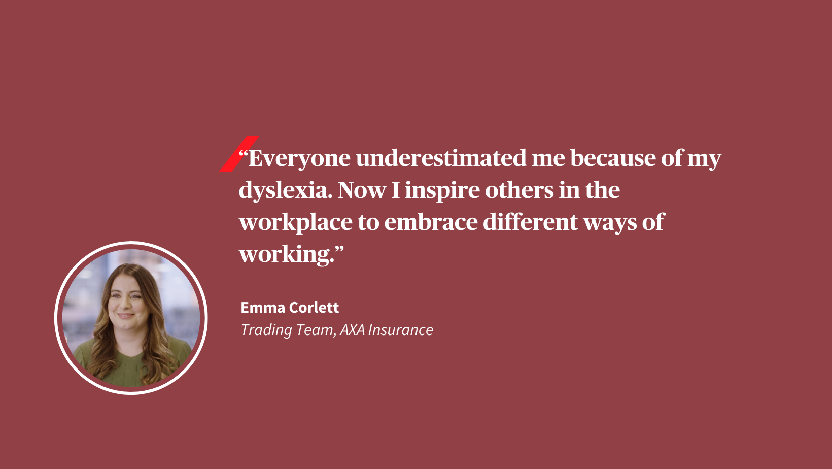 AXA Confidence Champions: Meet Emma | AXA Jobs